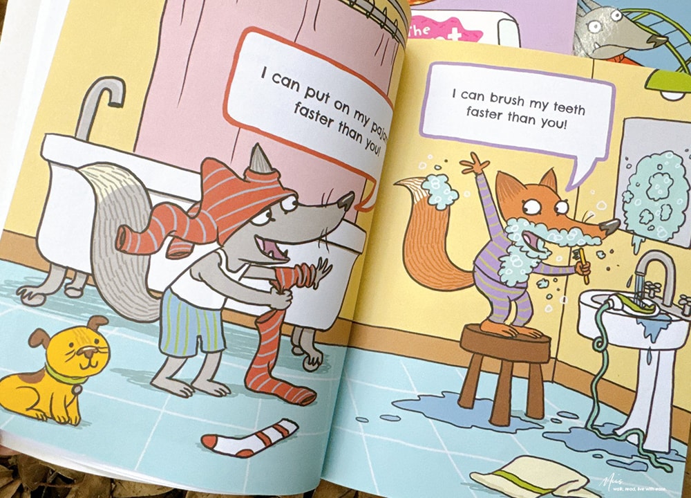 Acorn early reader 系列Fox Tails｜狐狸兄妹的日常冒險，高頻率重複詞彙與生動插圖，輕鬆跨越閱讀門檻 – Mii’s 漫行繪旅